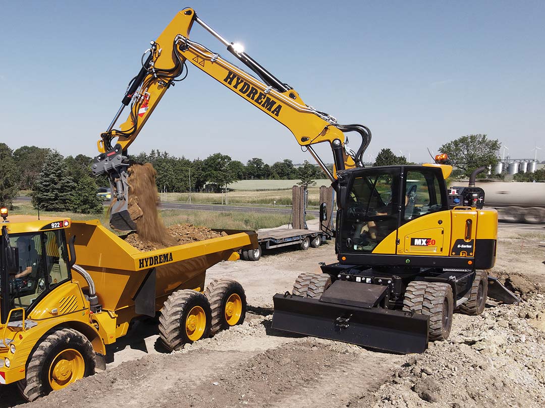 Unleashing Power: Hydrema's MX20G for Military Use