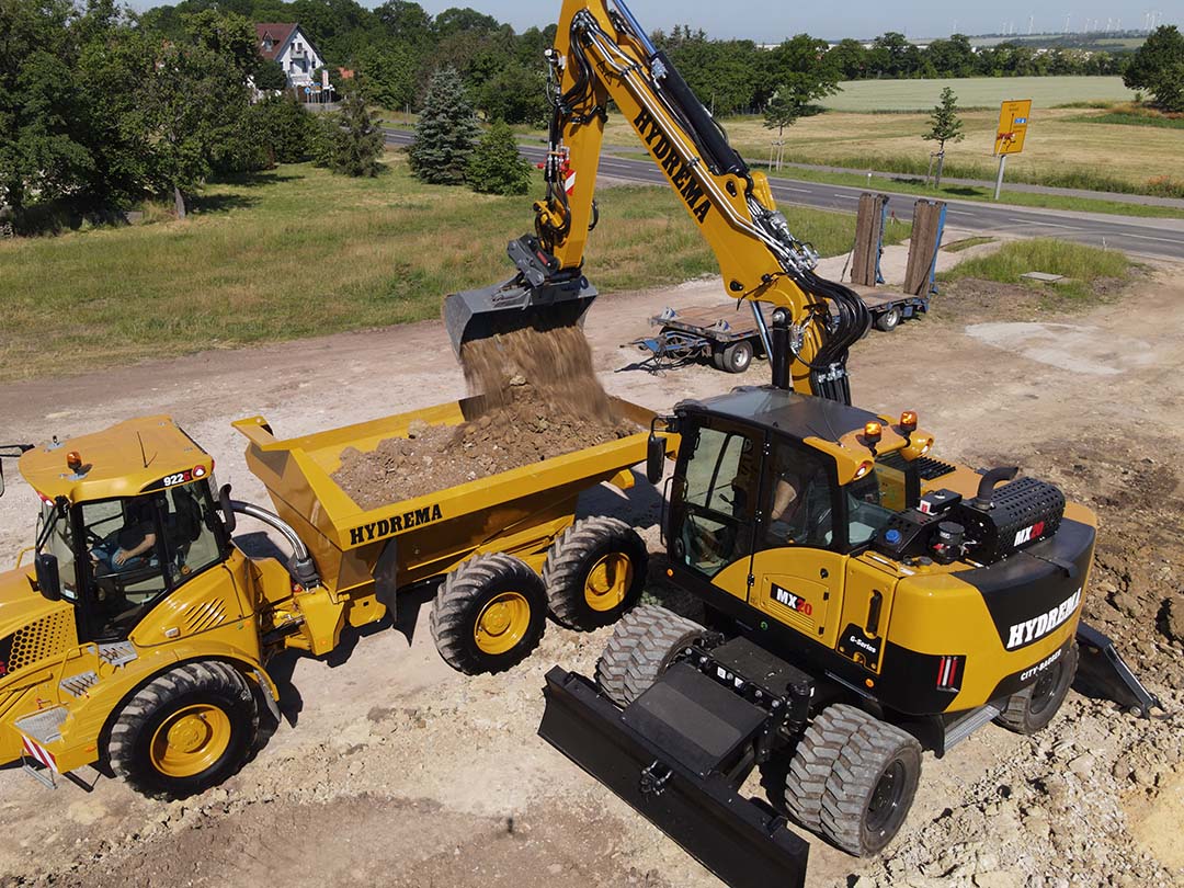 Unleashing Power: Hydrema's MX20G for Military Use